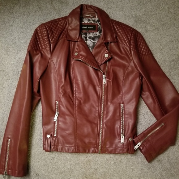 Black Rivet | Jackets & Coats | Soldblack Rivet By Wilsons ...